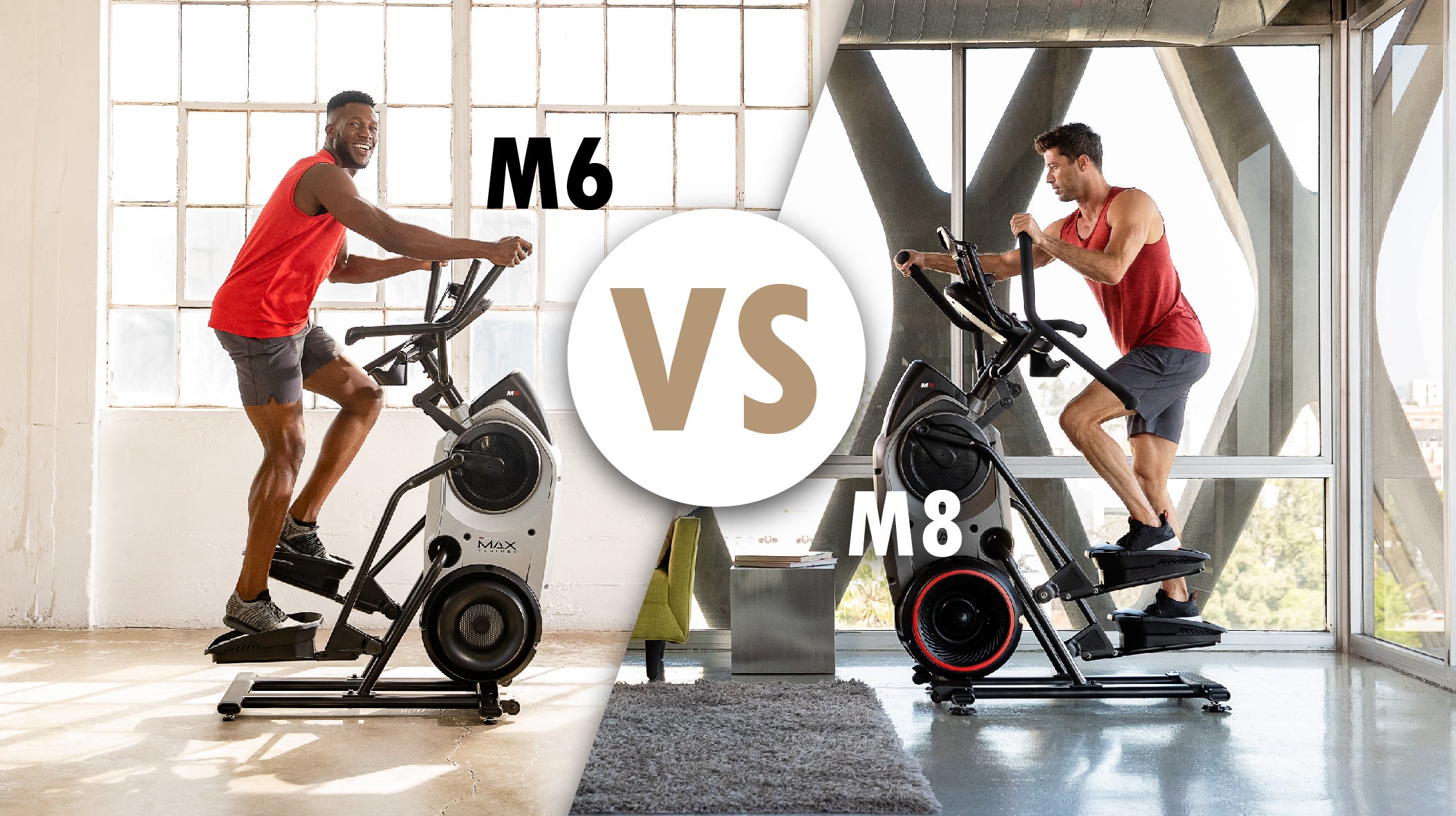 What to Look for Between the Bowflex Max Trainer M6 & the M8