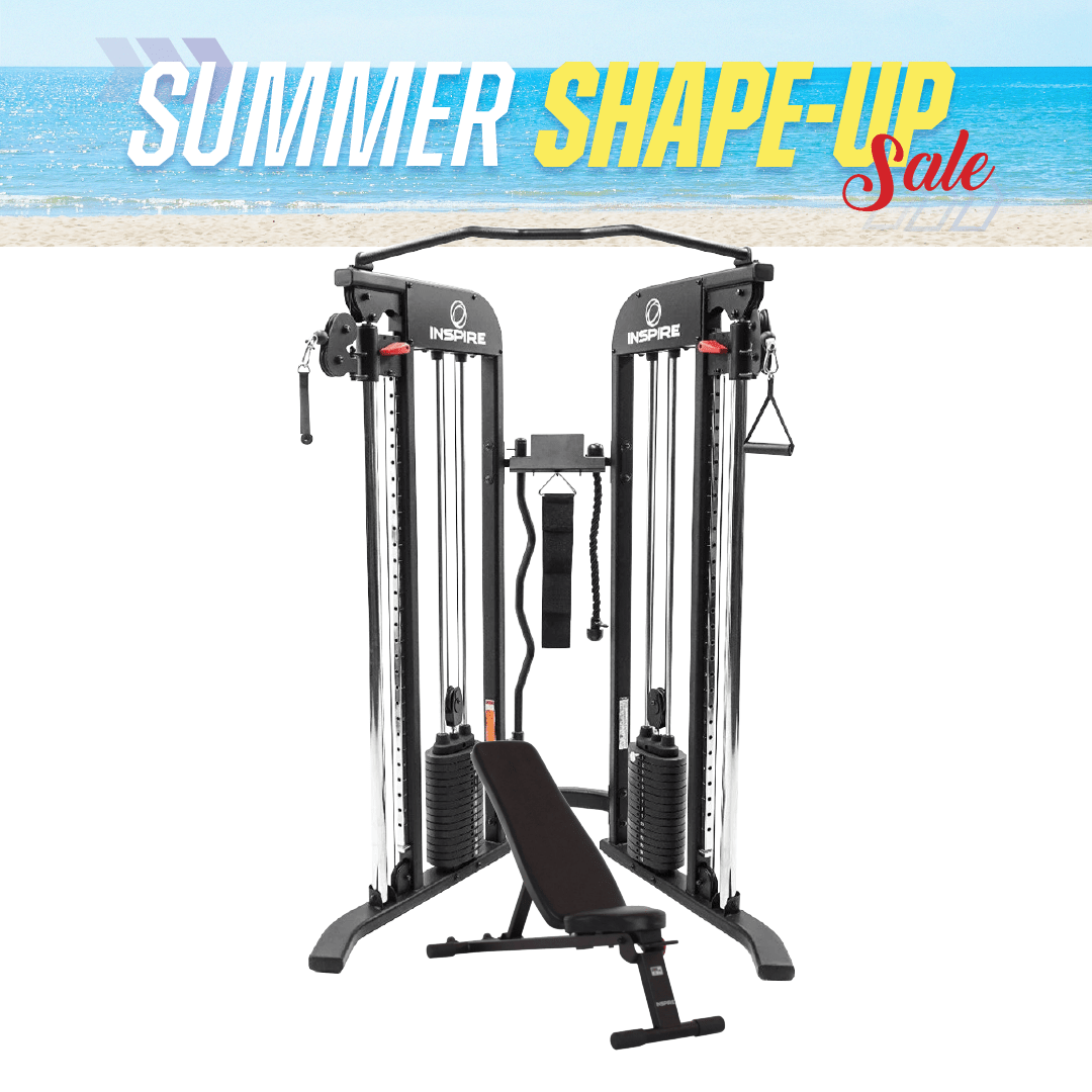 Flaman Fitness | Inspire FTX Functional Trainer - With FLB2 Bench