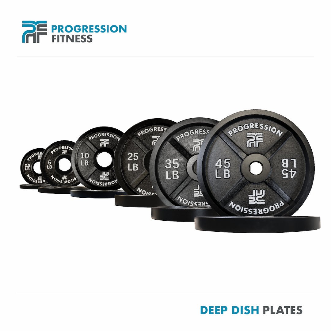 Progression Deep Dish Weight Plates | Flaman Fitness